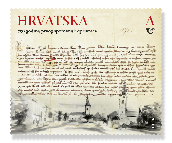 Hrvatska pošta u opticaj pustila posebnu markicu u povodu 750 ...